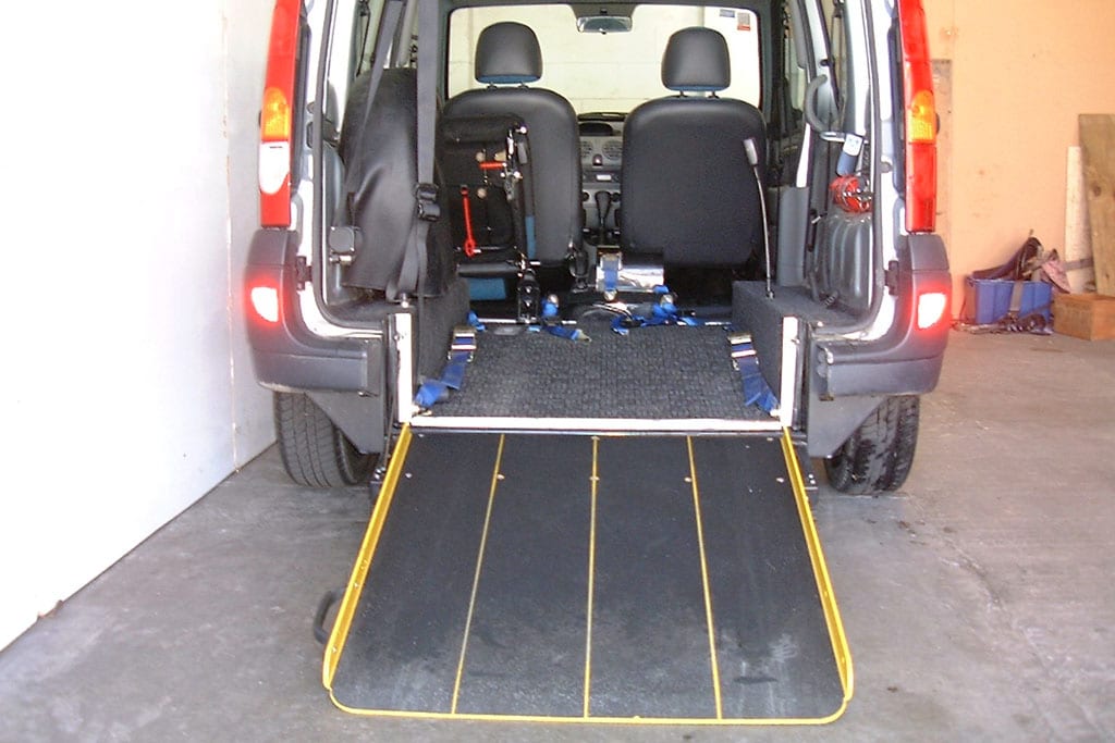 Renault Kangoo Wheelchair Accessible Van with Ramp and Hand Controls