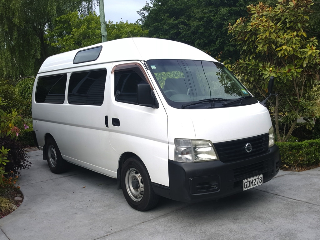 Nissan van exterior Freedom Mobility Ltd