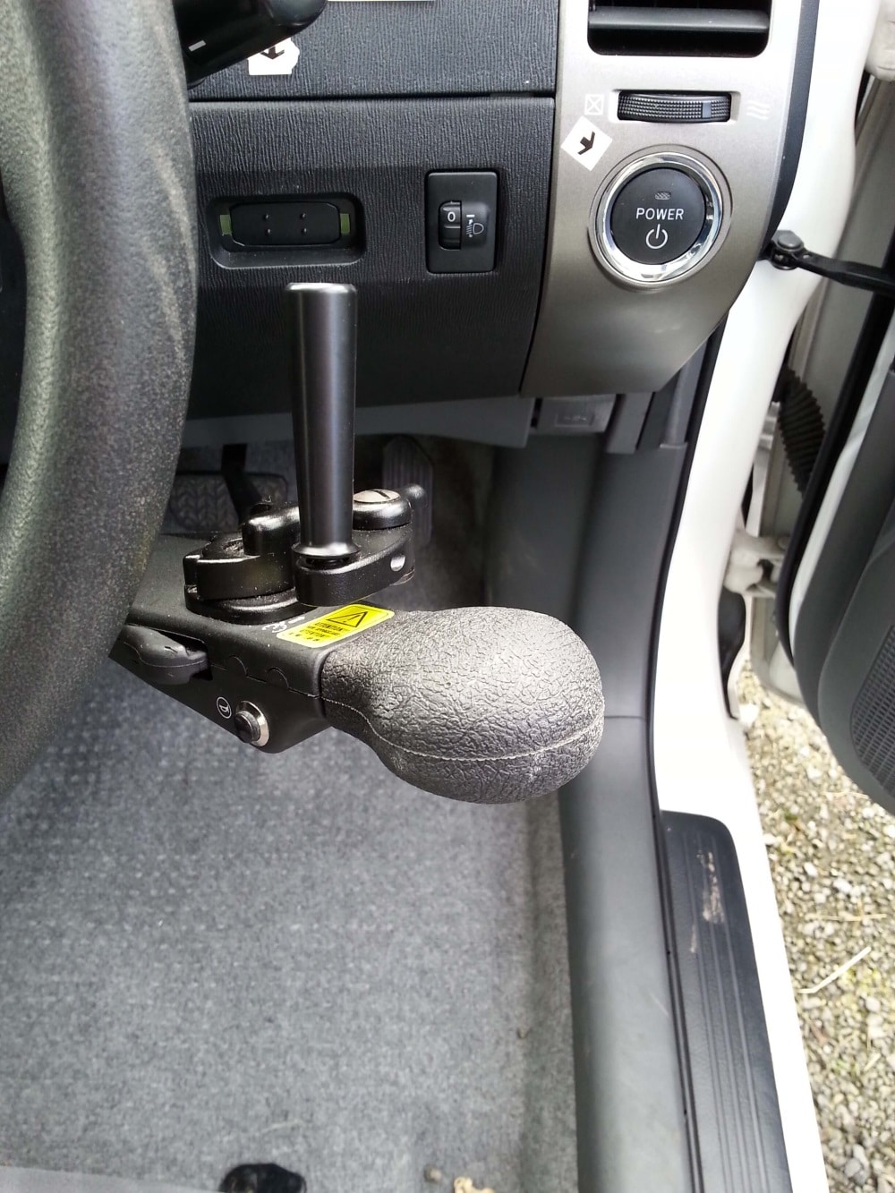 Toyota Prius with Fadiel Hand Controls