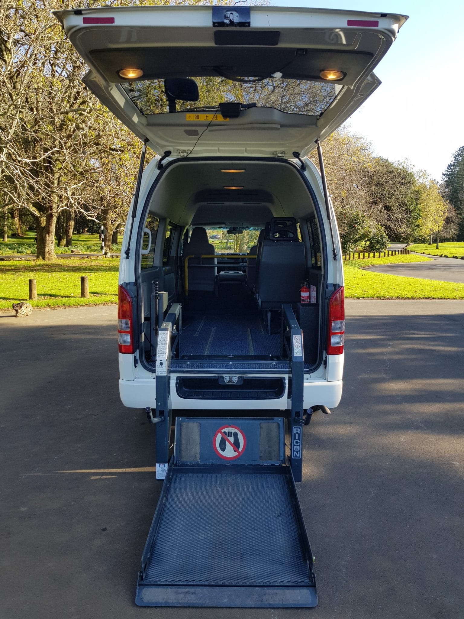Toyota Hiace Wheelchair Accessible Van - Seats 5