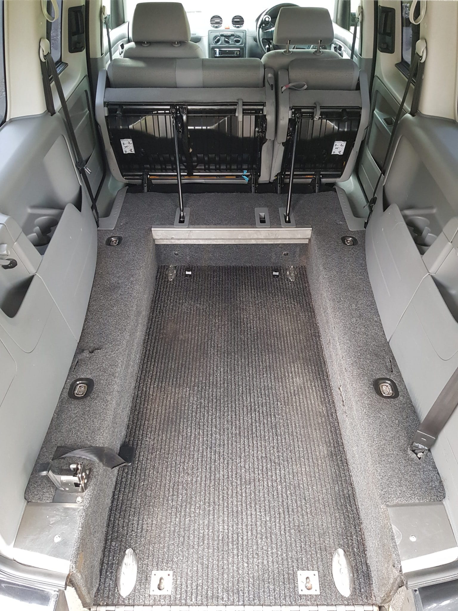 Wheelchair accessible Volkswagen Caddy with Hand Controls