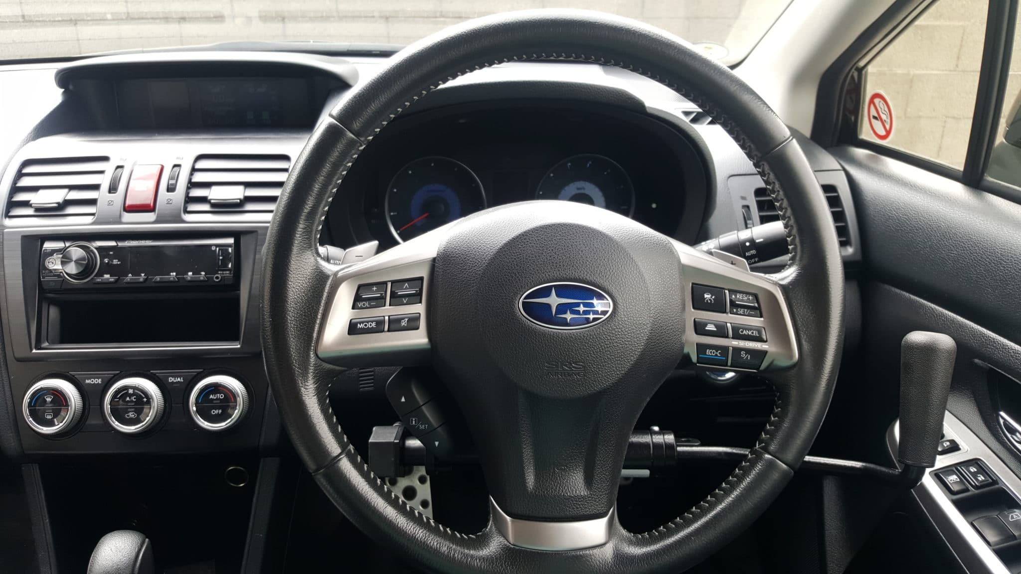 Subaru XV Hybrid SUV with Push/Rock Hand Controls