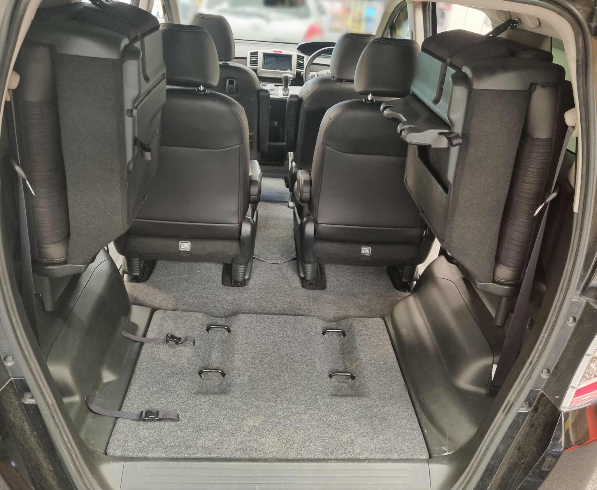 Honda Freed Hybrid with Hand Controls and Boot Crane